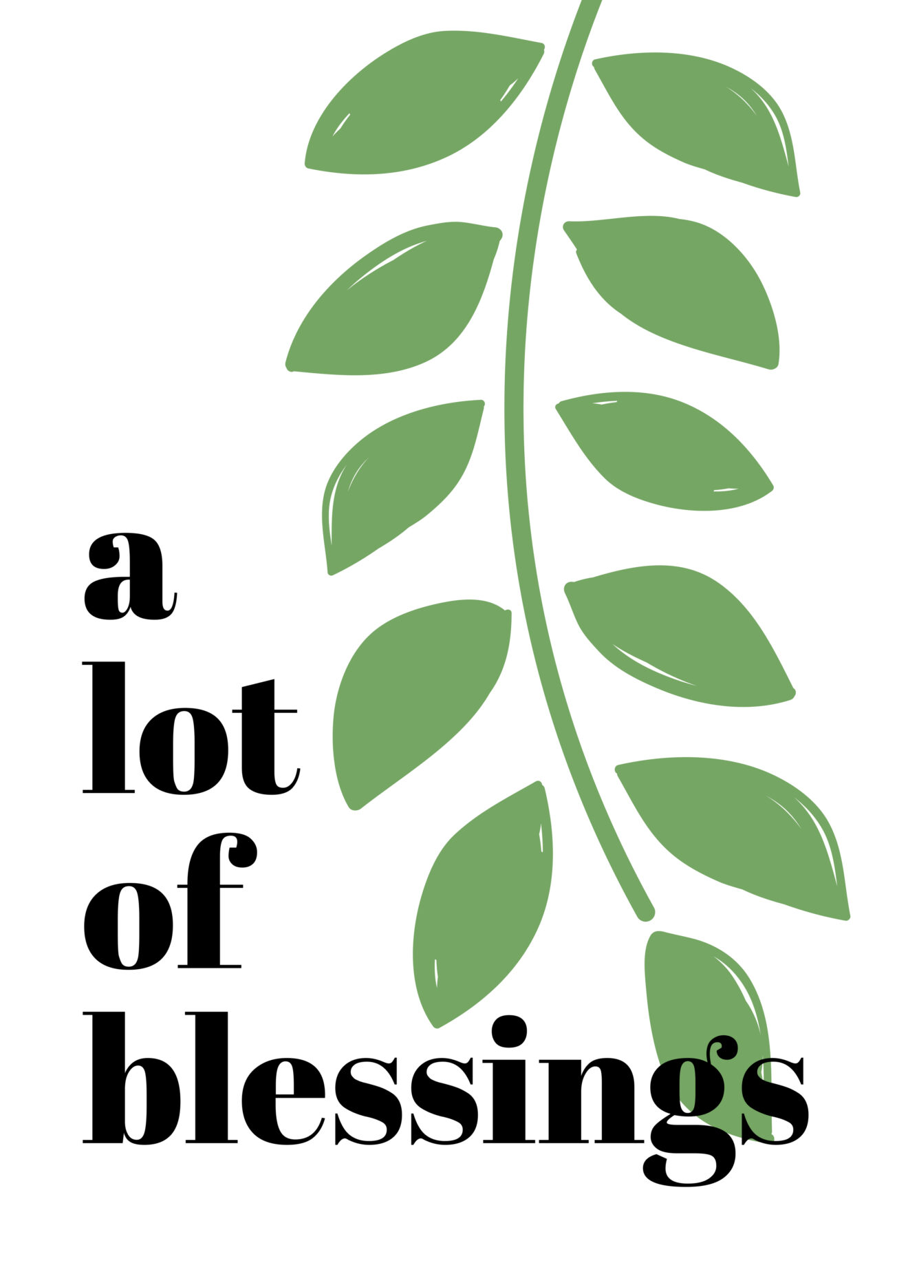 Ansichtkaart tropical a lot of blessings – Herman Boon Ministries